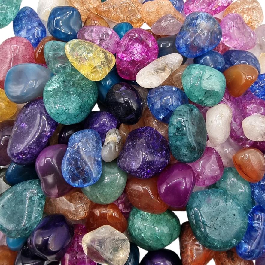 Quartz Teinté - pierre roulée