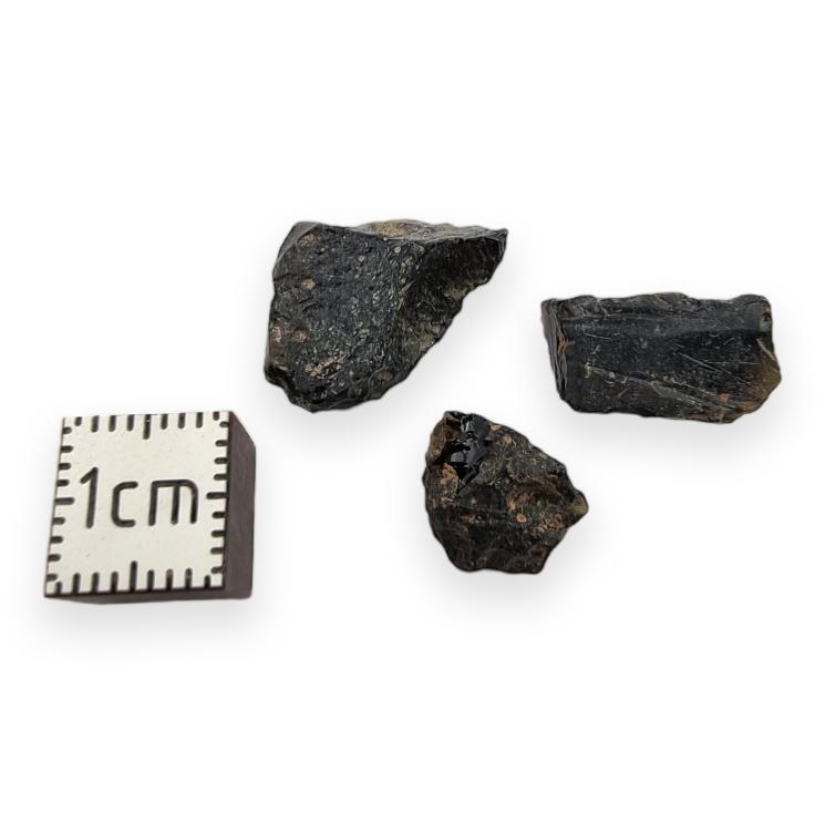 Tectite du Tibet - pierre brute