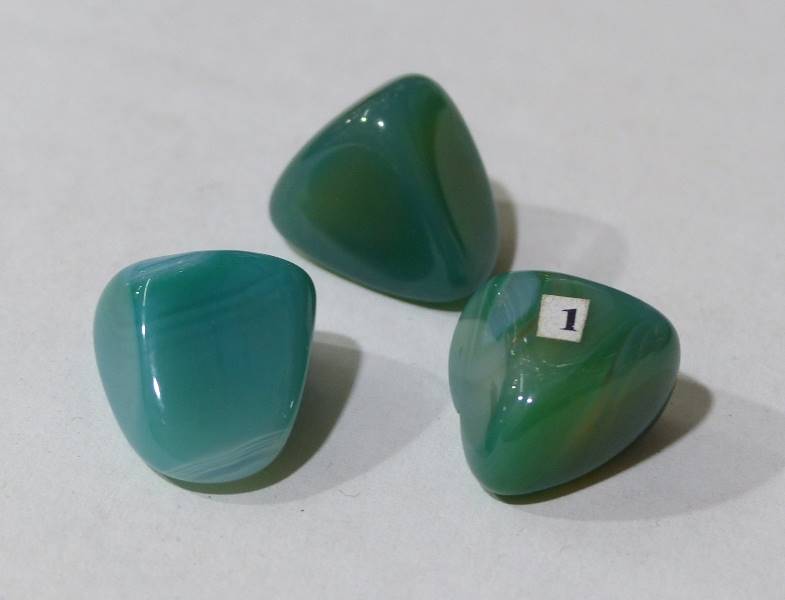 Pierre roulée Agate Verte