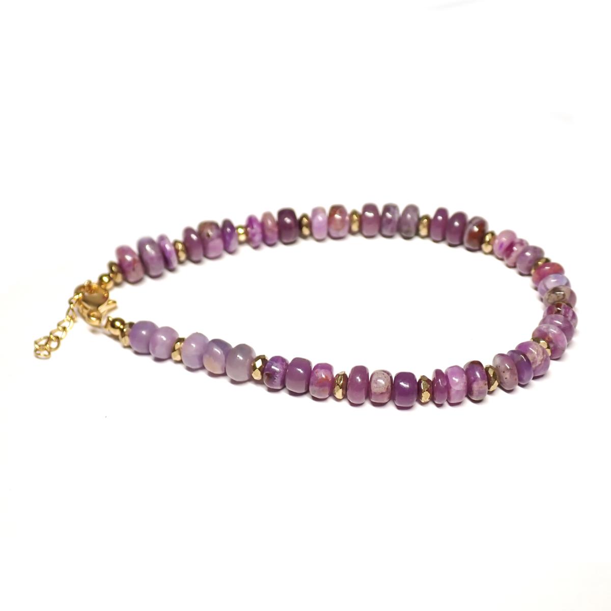10 Sugilite bracelet