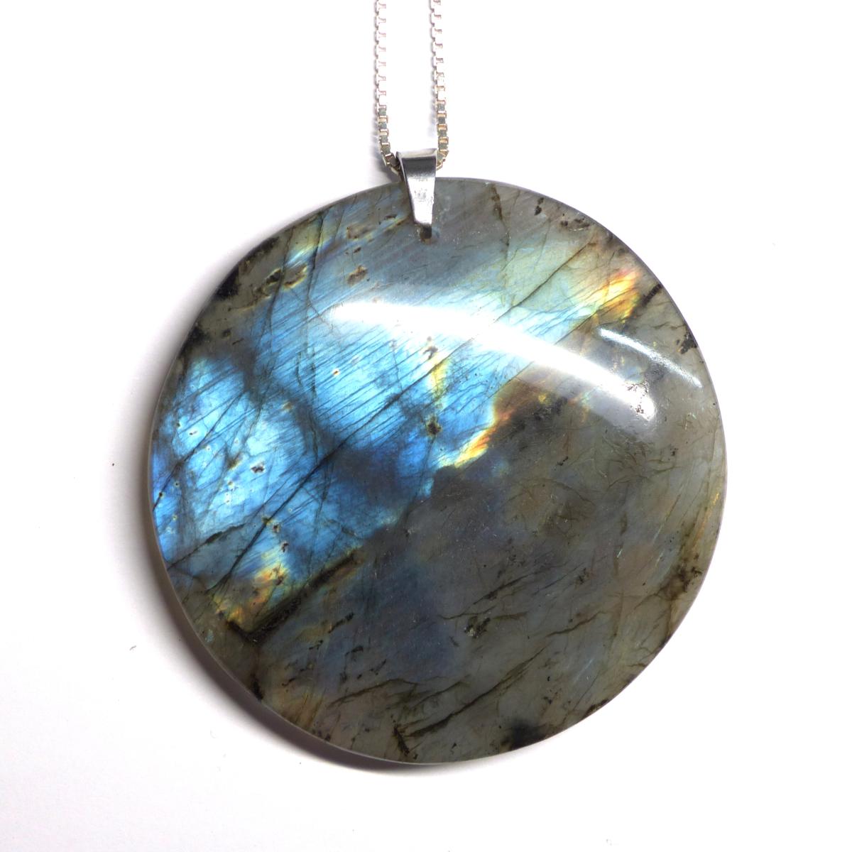 Labradorite Pendentif 19843