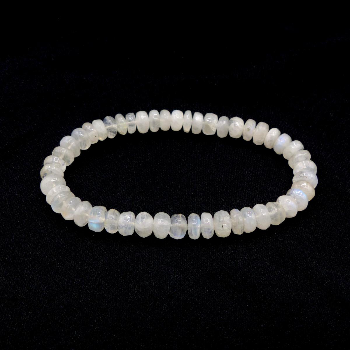 Pierre de lune Bleutée Bracelet 19240