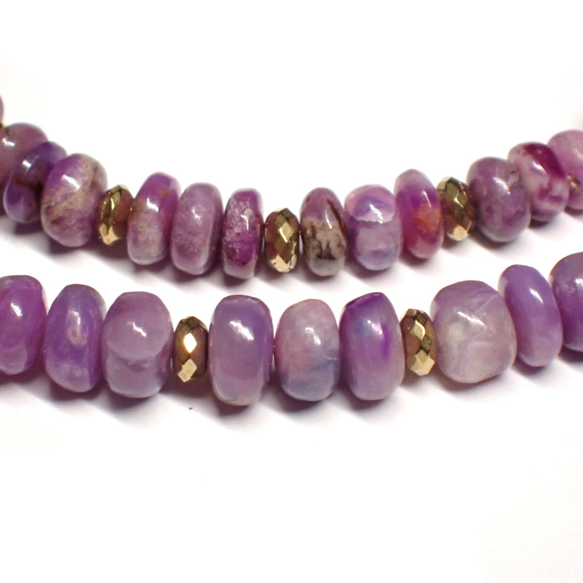 10 Sugilite bracelet